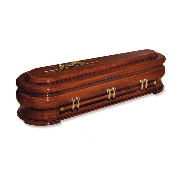 High-Quality Wood Casket with Velvet Interior Lining - resoulwood.com